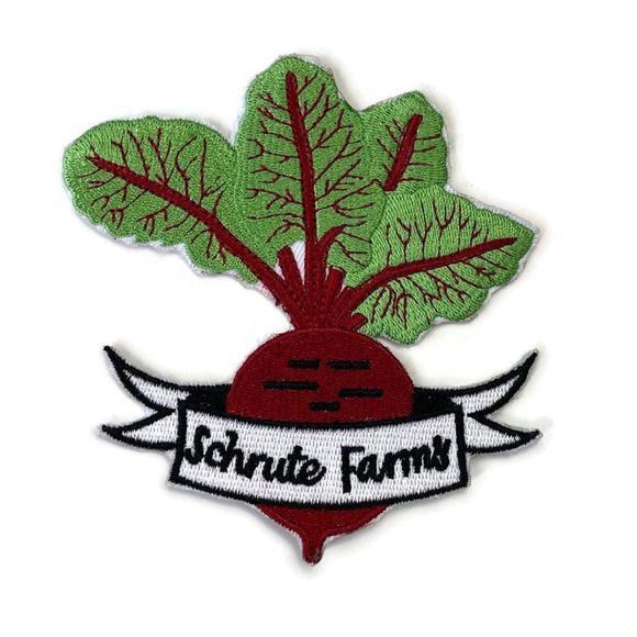 Accessories | Theoffice Shrute Farms Beet Embroidered Patch | Poshmark